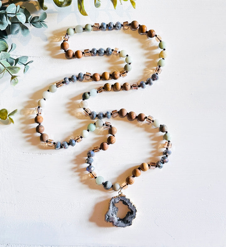 Geode Necklaces – Little Lotus Designs